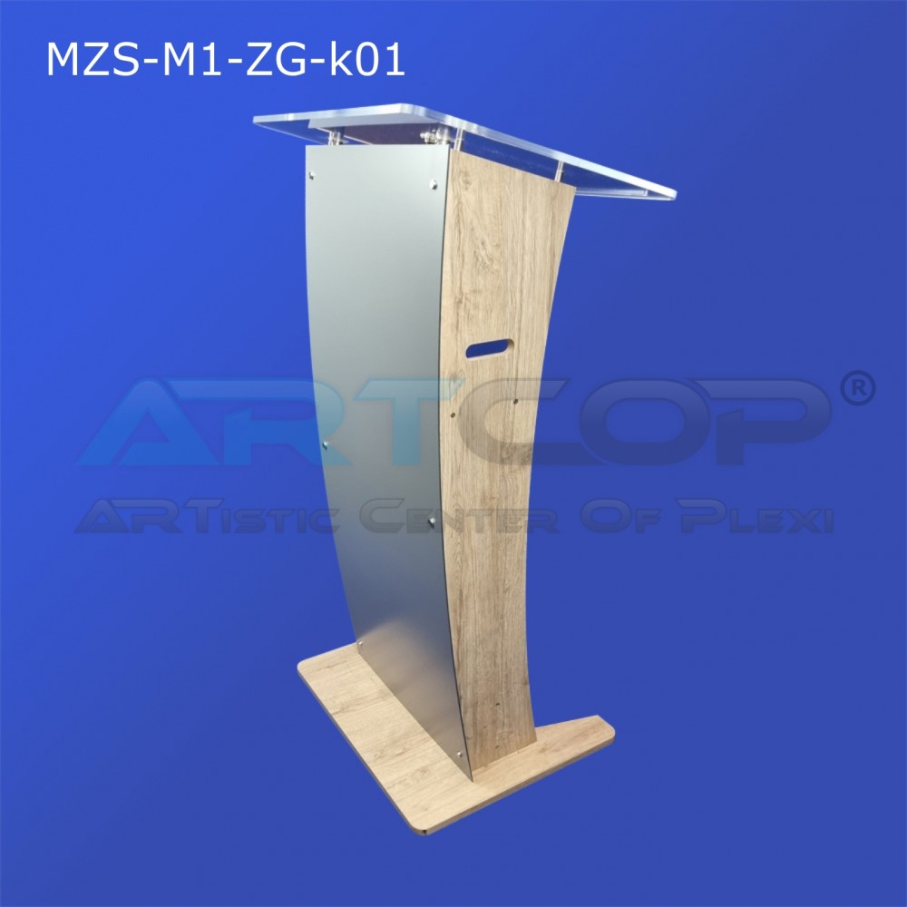 Lectern mzs-m1 bow leg made of waterproof plywood - Artcop