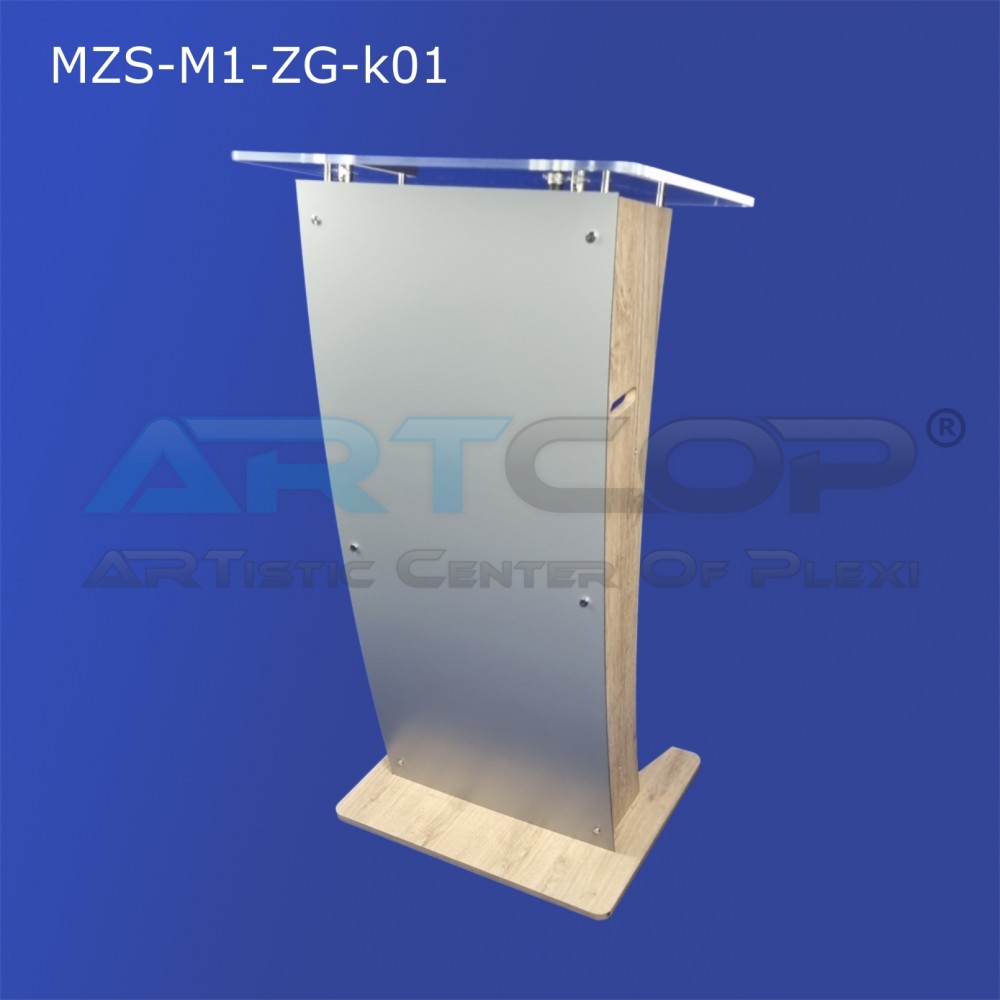 Lectern mzs-m1 bow leg made of waterproof plywood - Artcop