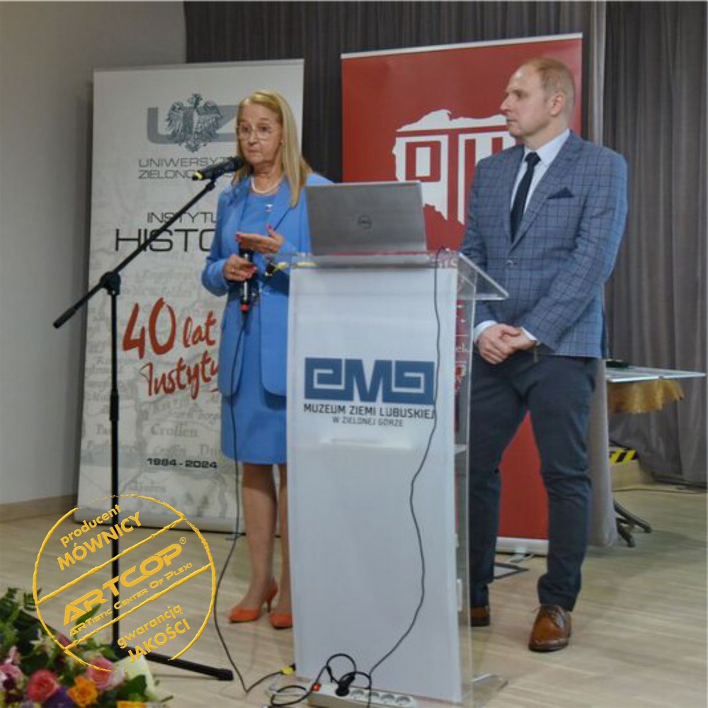 Lectern rostrum acrylic stage platform - Artcop