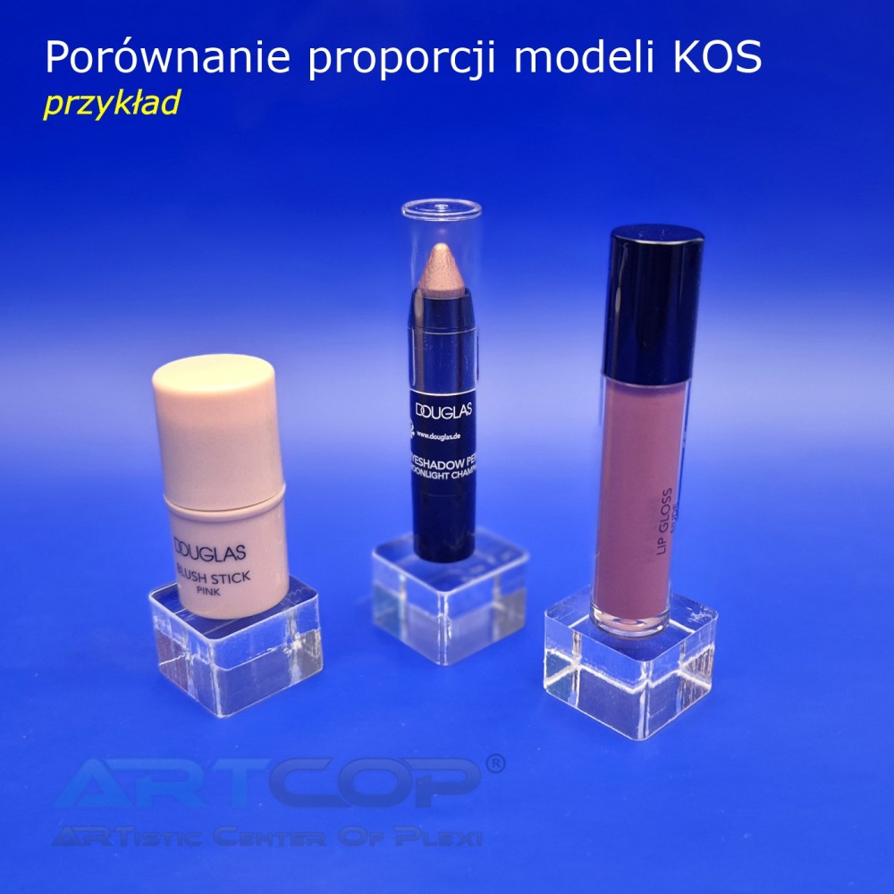 Kos-30x30x15 kostka z plexi - Strona 25 szt., podstawka, ekspozytor ...